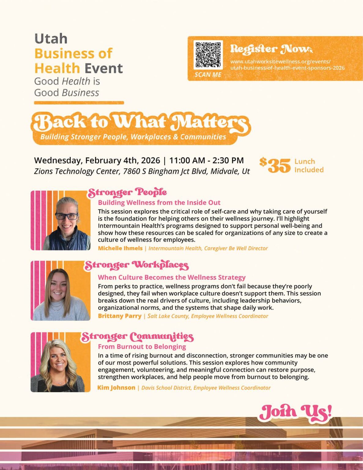 Utah Business of Health Event: Attendees - Utah Worksite Wellness Council